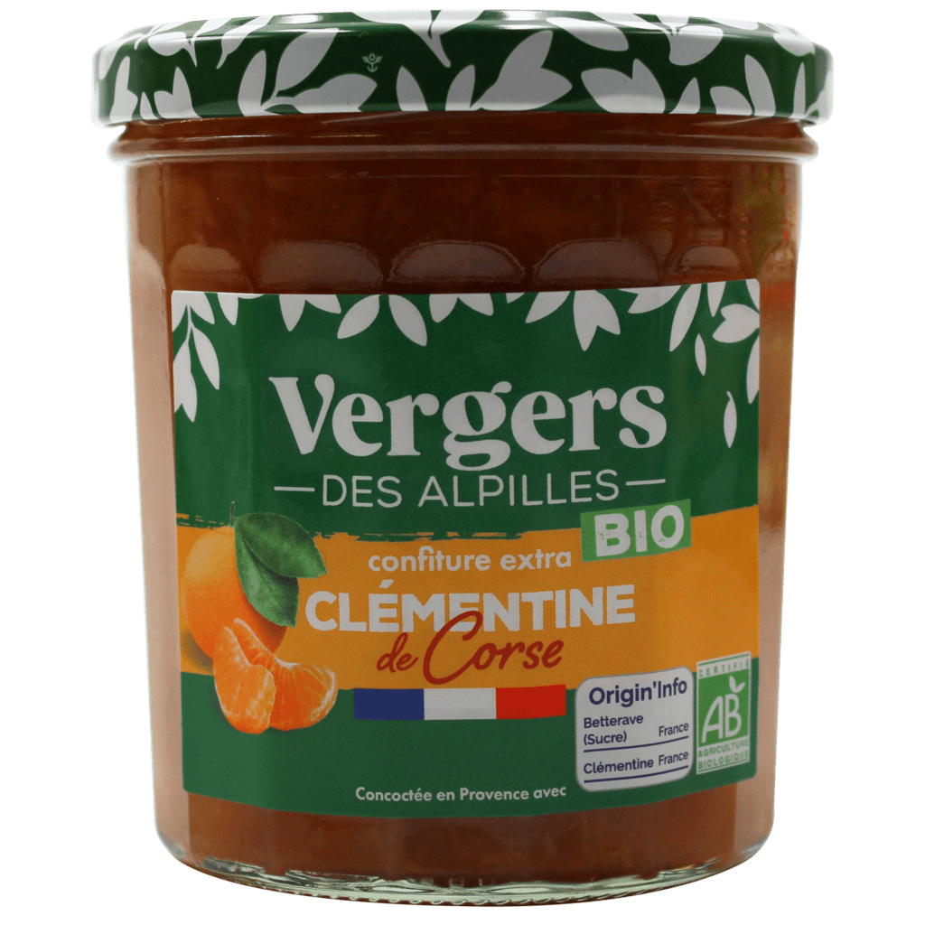 Clementine from Corsica - Organic Extra Jam 370 g - Confit de Provence